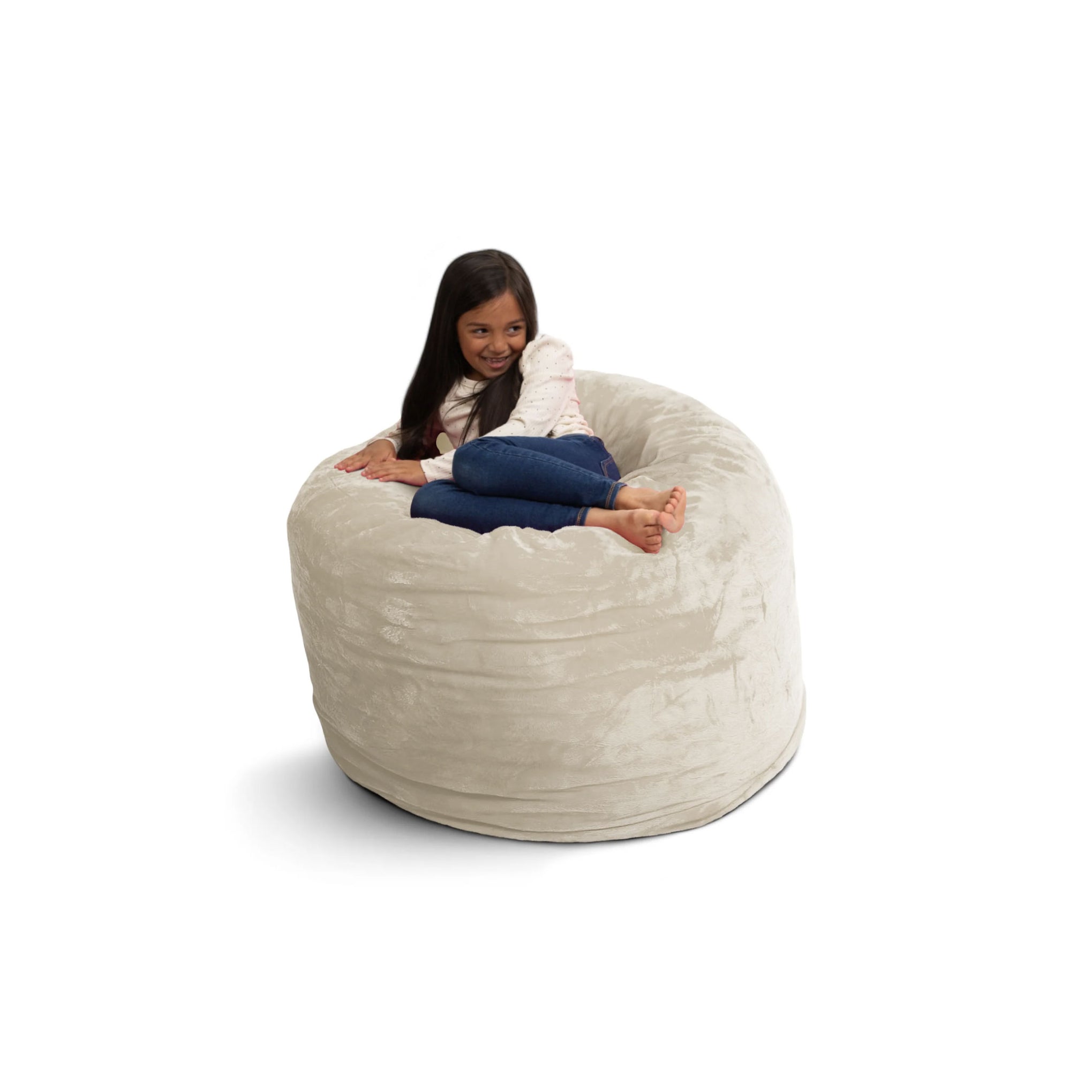 Ivory Bean Bag Chairs | For Adults & Kids | Ultimate Sack